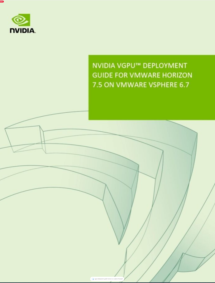 vgpu-deployment-guide-horizon-on-vsphere-final - Expert Training