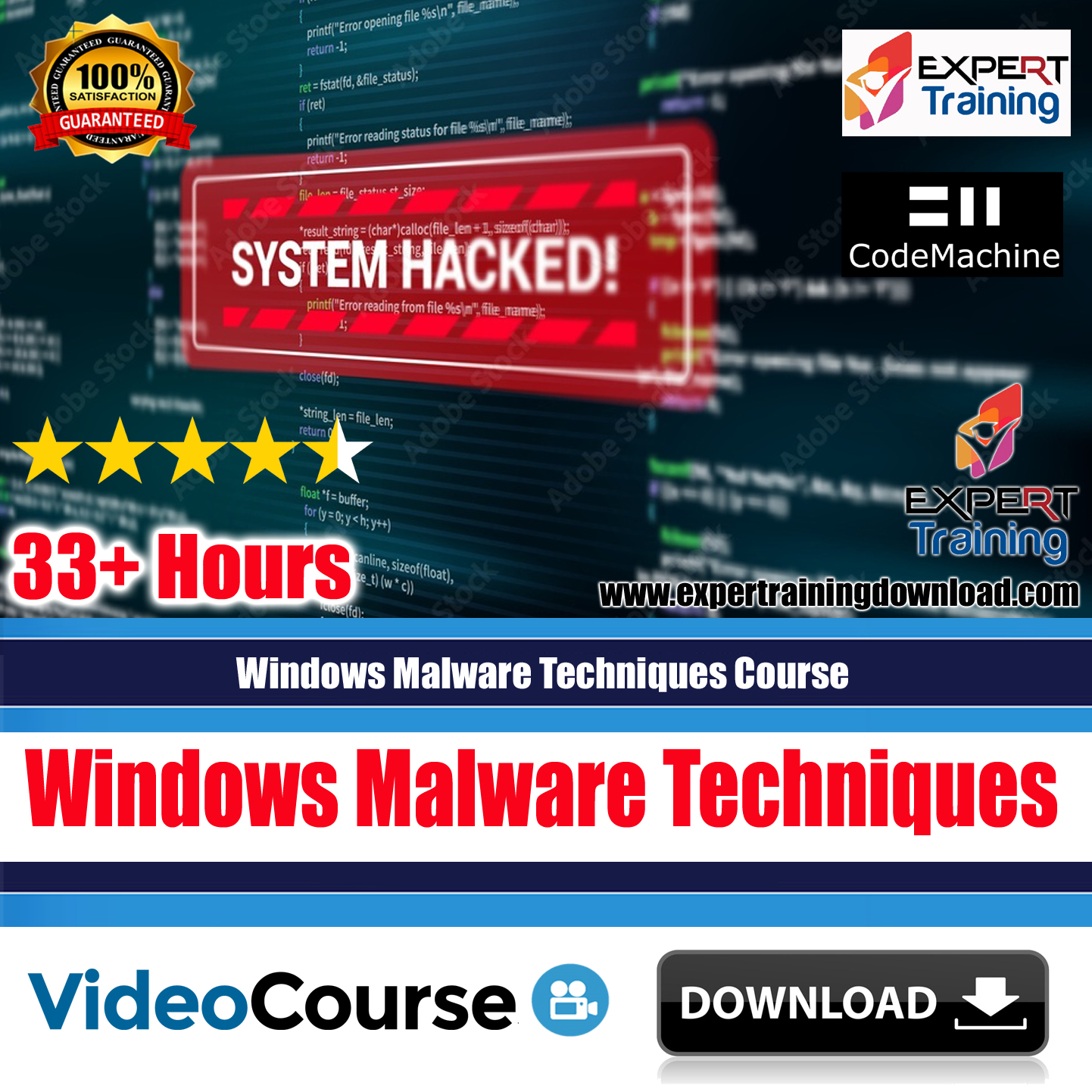 Windows Malware Techniques Course - Expert Training