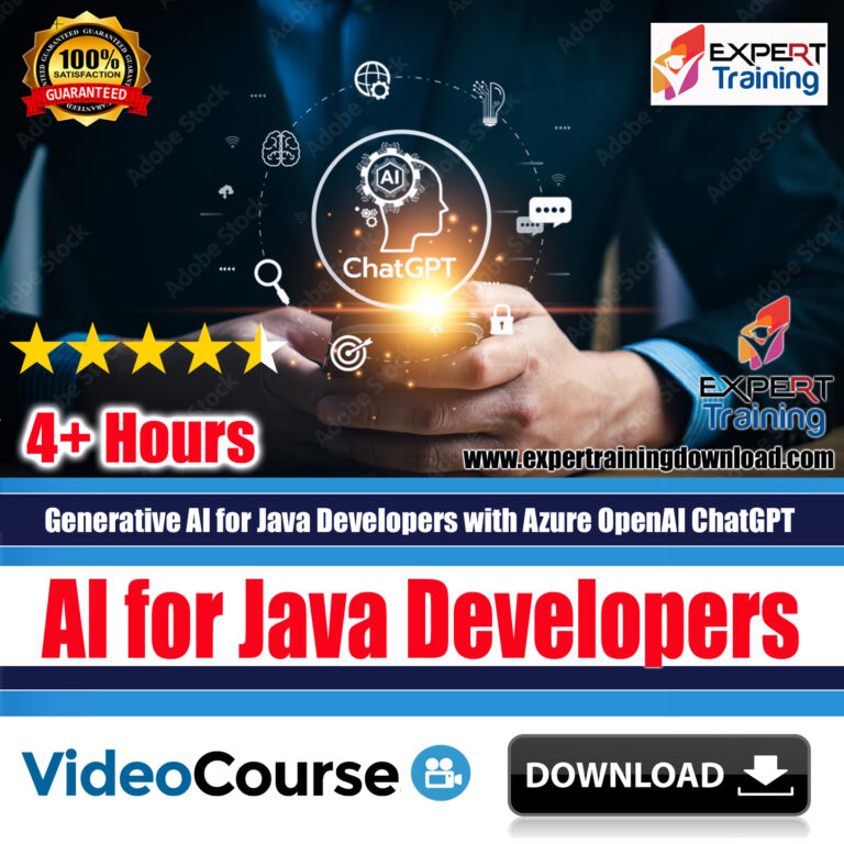 Generative AI for Java Developers with Azure OpenAI ChatGPT - Expert Training