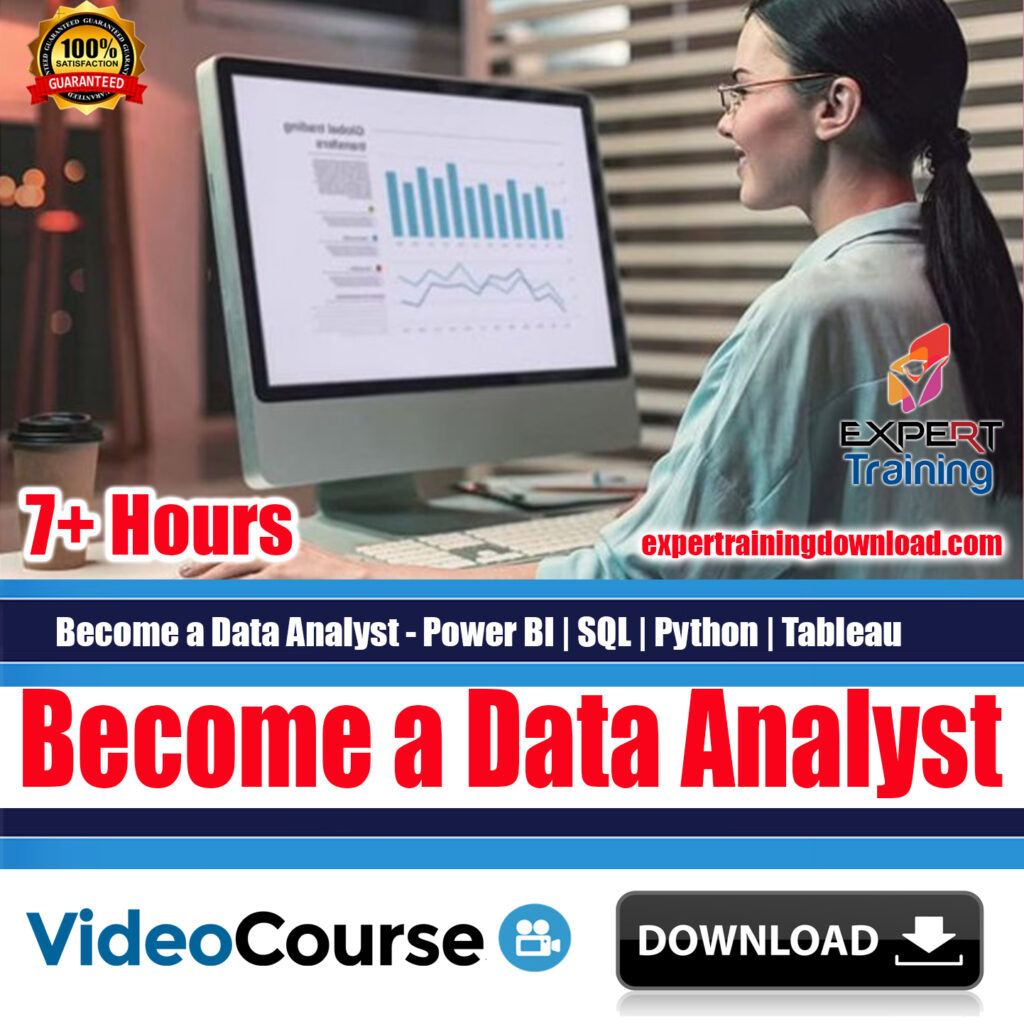 Become a Data Analyst - Power BI | SQL | Python | Tableau - Expert Training