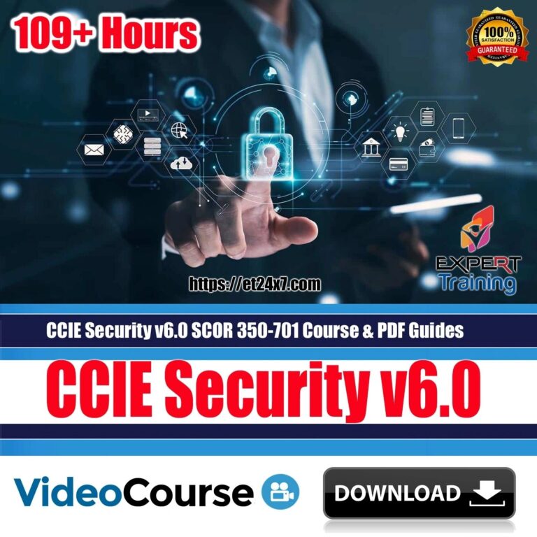 CCIE Security v6.0 SCOR 350-701 Course - Expert Training