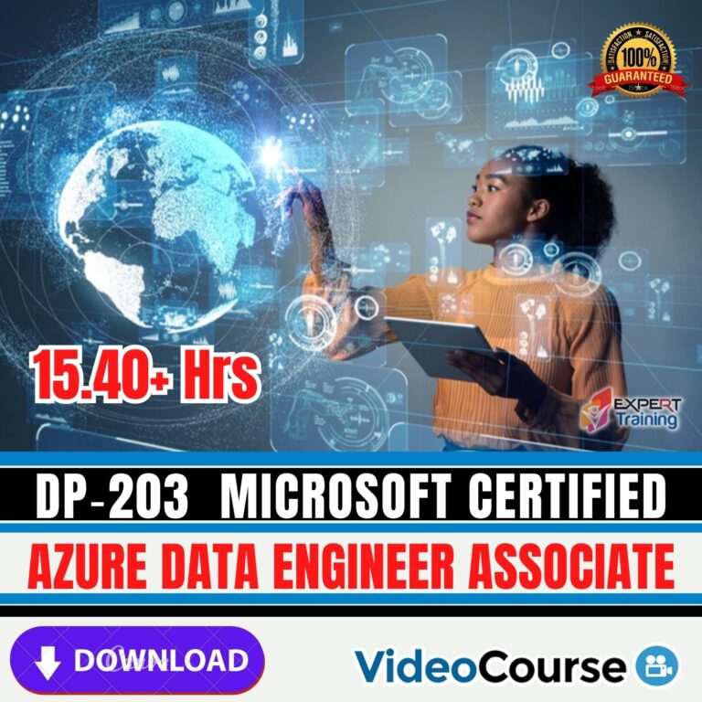 DP‑203 Microsoft Certified Azure Data Engineer Associate - Expert Training