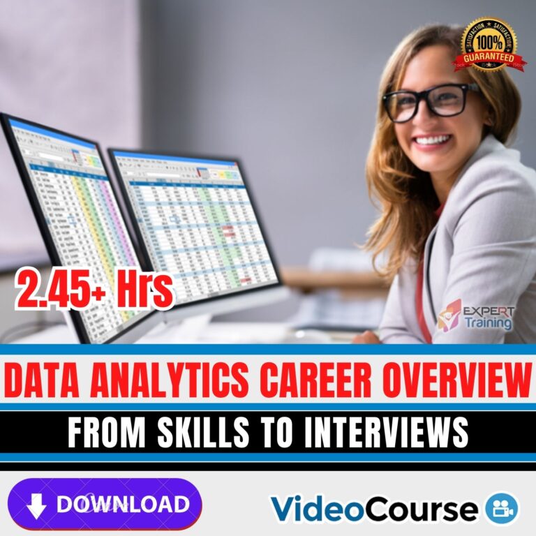 Data Analytics Career Overview ‑ From Skills to Interviews - Expert Training