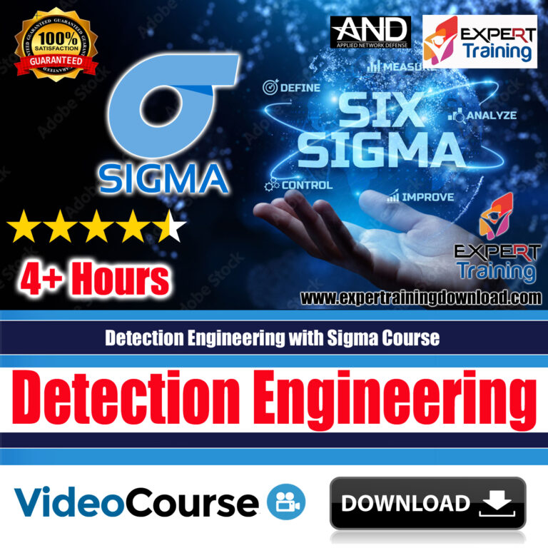 Detection Engineering with Sigma Course - Expert Training