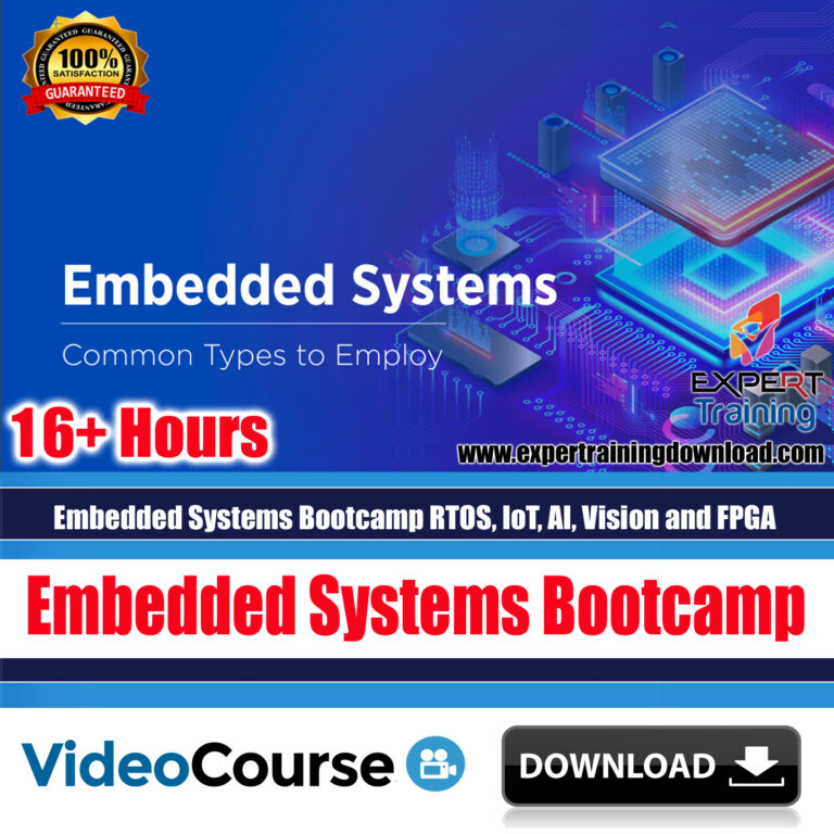 Embedded Systems Bootcamp RTOS, IoT, AI, Vision and FPGA - Expert Training