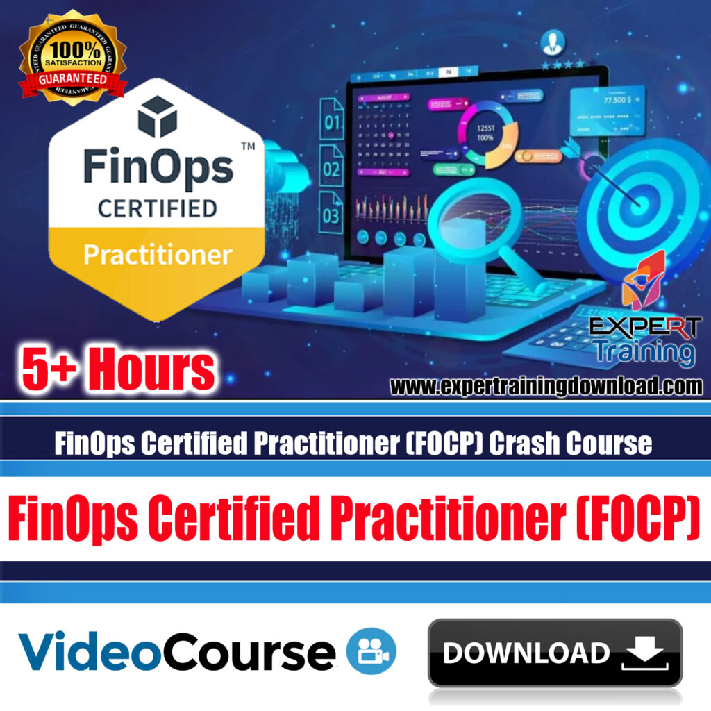 FinOps Certified Practitioner (FOCP) Crash Course - Expert Training