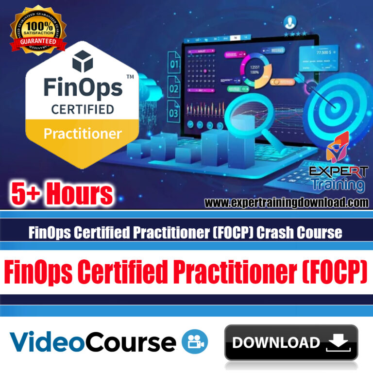 FinOps Certified Practitioner (FOCP) Crash Course - Expert Training