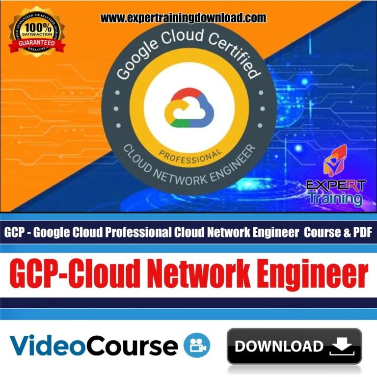 GCP - Google Cloud Professional Cloud Network Engineer Course & PDF ...