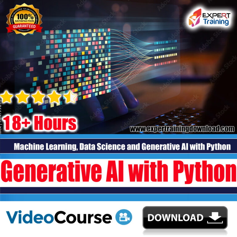 Machine Learning, Data Science and Generative AI with Python - Expert Training