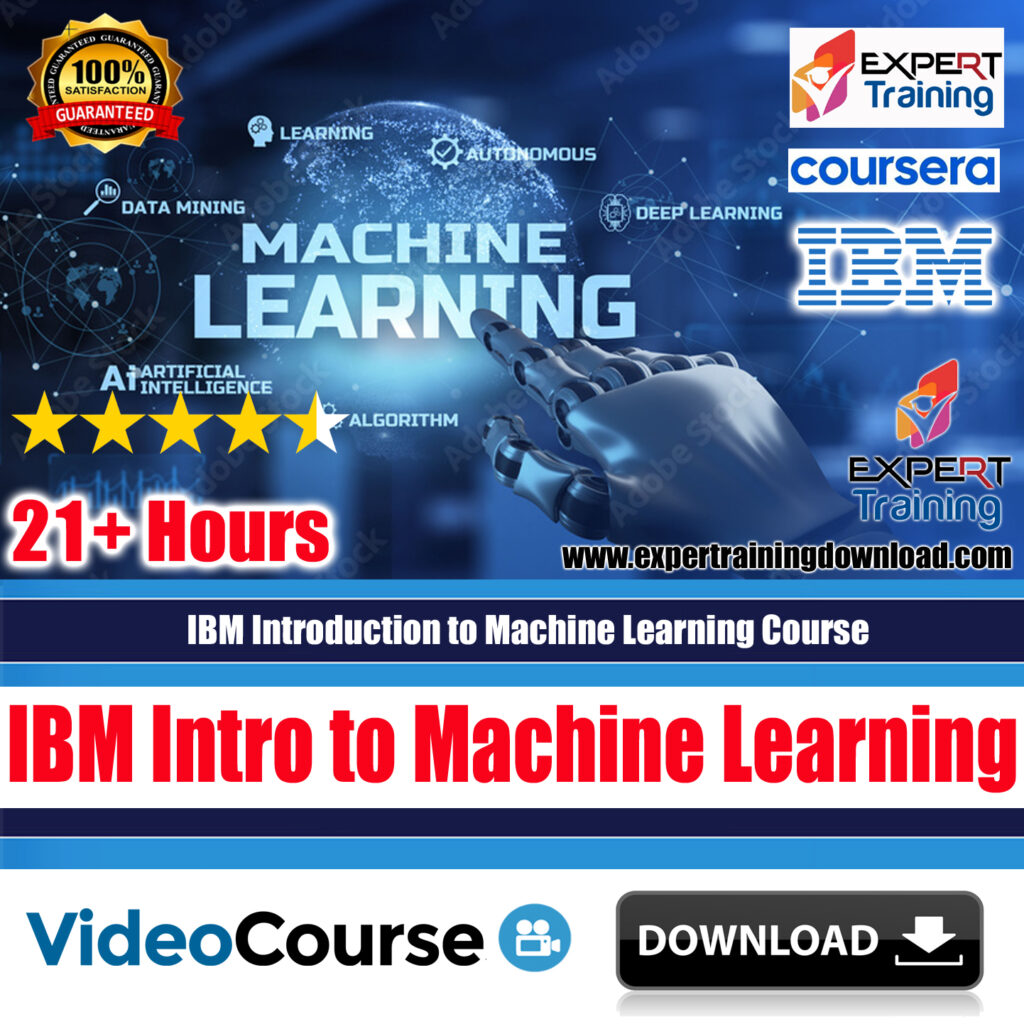 IBM Introduction to Machine Learning Course - Expert Training