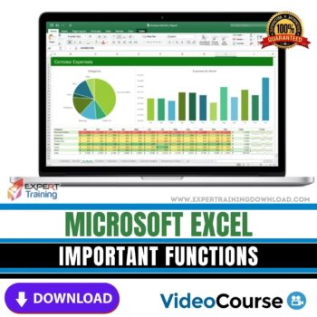 Master Important Functions with Microsoft Excel - Expert Training
