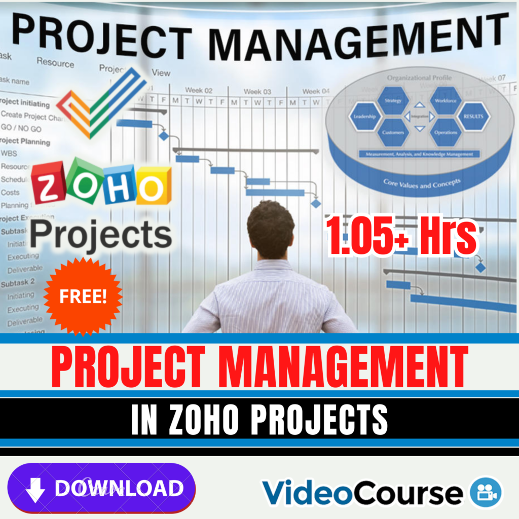Project Management In Zoho Projects Expert Training
