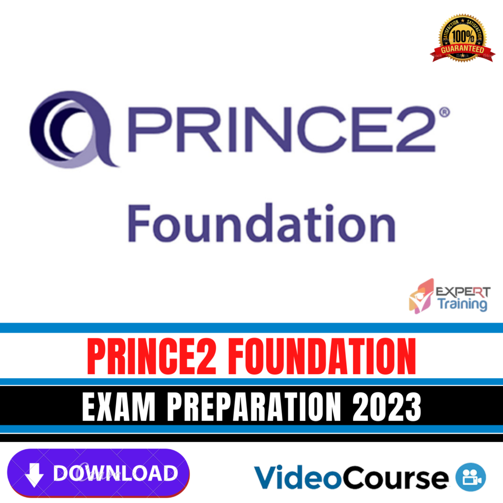 Prince2 Foundation Exam Preparation 2023 - Expert Training