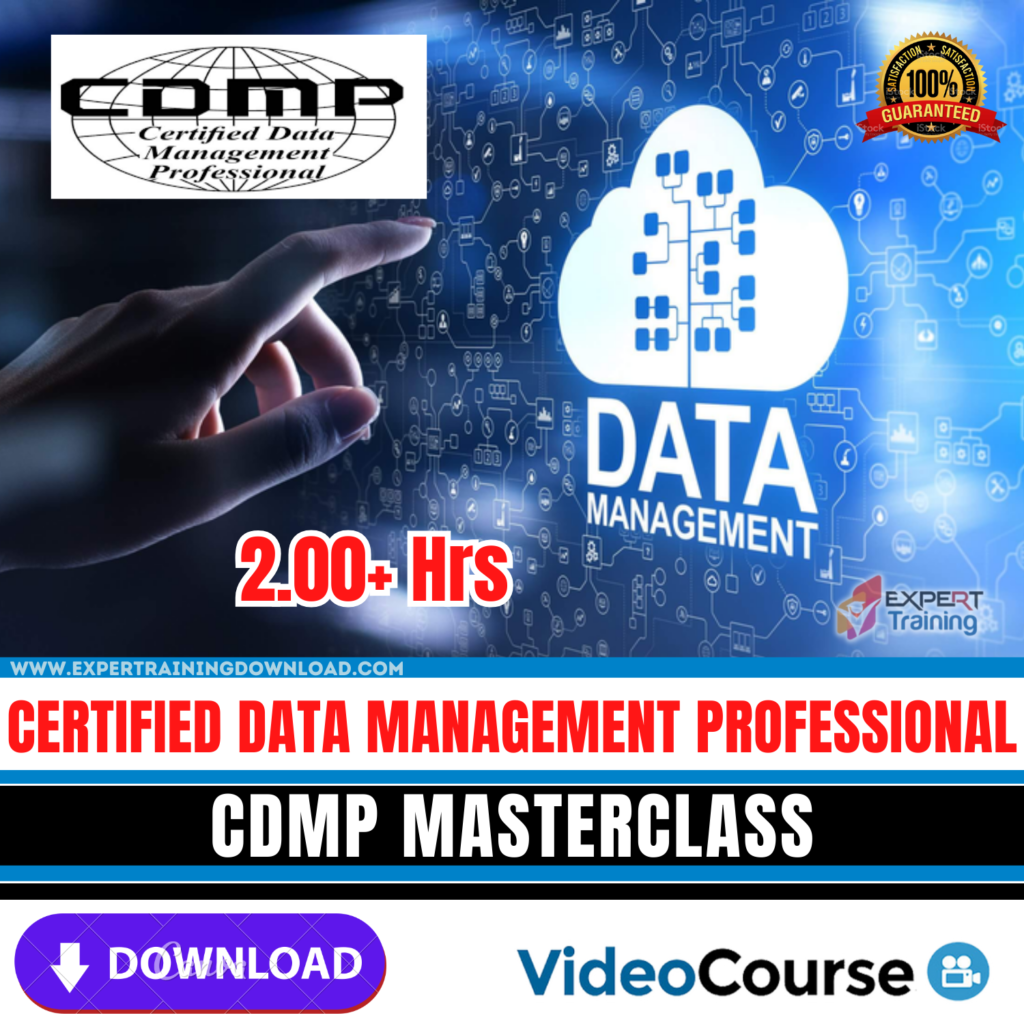 Certified Data Management Professional Cdmp Masterclass - Expert Training