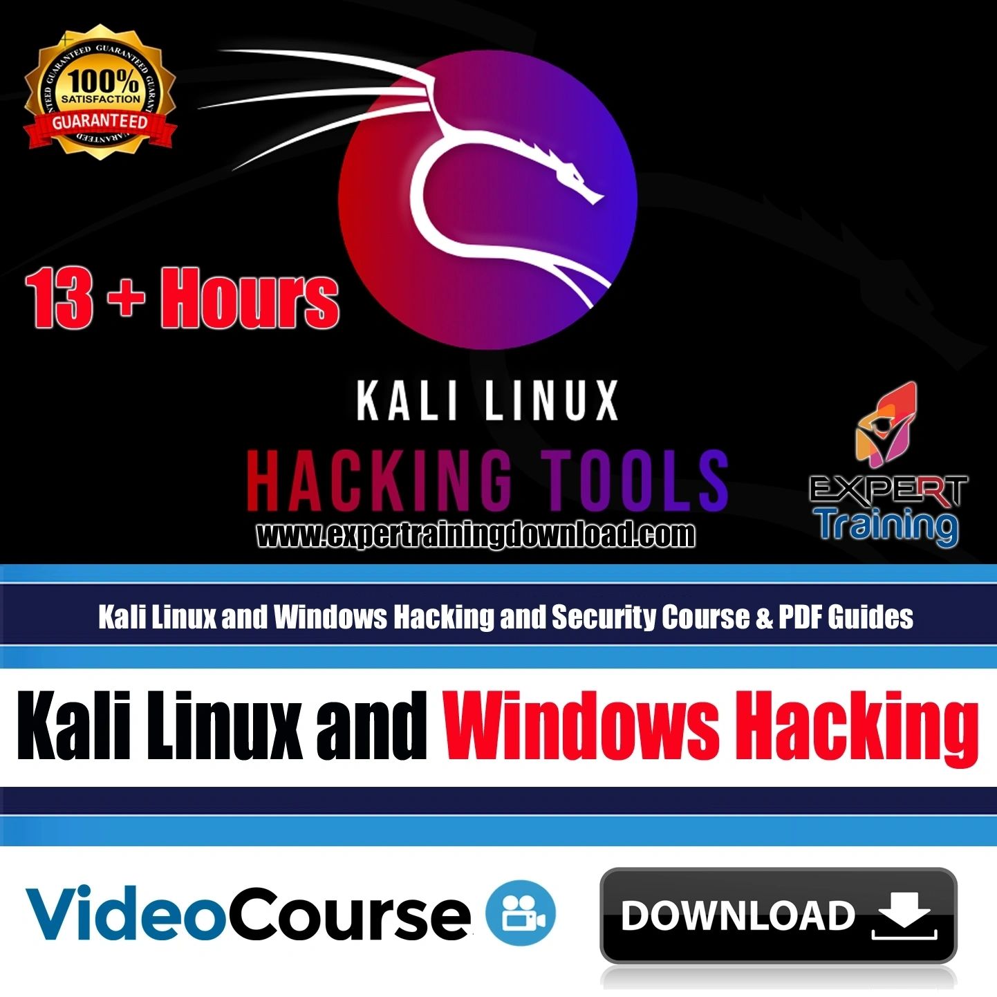 Kali Linux And Windows Hacking And Security Course And Pdf Guides