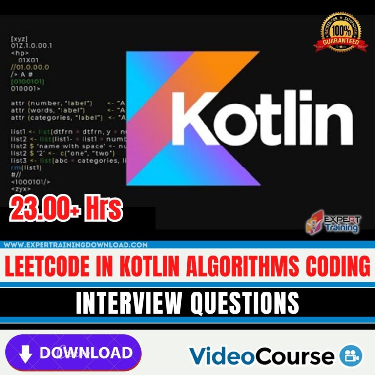 Leetcode in Kotlin Algorithms coding interview questions - Expert Training