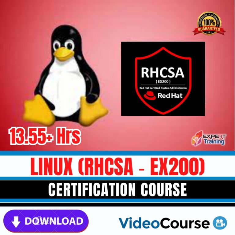 Linux (RHCSA ‑ EX200) Certification Course - Expert Training