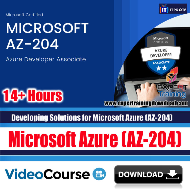 Developing Solutions for Microsoft Azure (AZ-204) - Expert Training