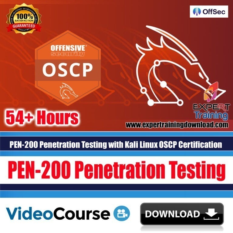 PEN-200 Penetration Testing with Kali Linux OSCP Certification - Expert ...