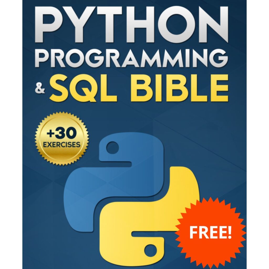 Python Programming SQL Bible From Zero to High-Paying Jobs - Expert Training