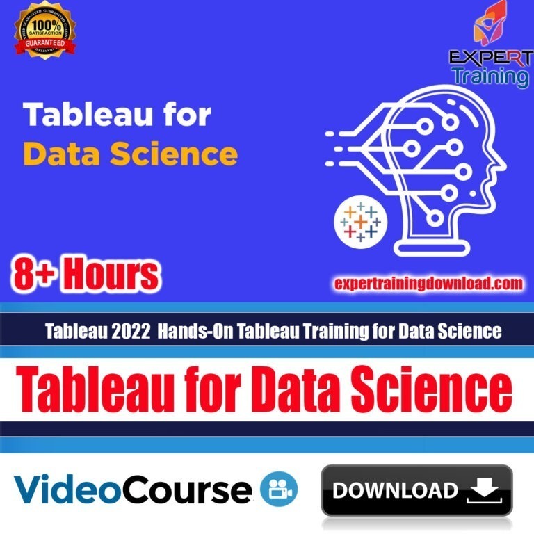 Tableau 2022 Hands-On Tableau Training for Data Science - Expert Training