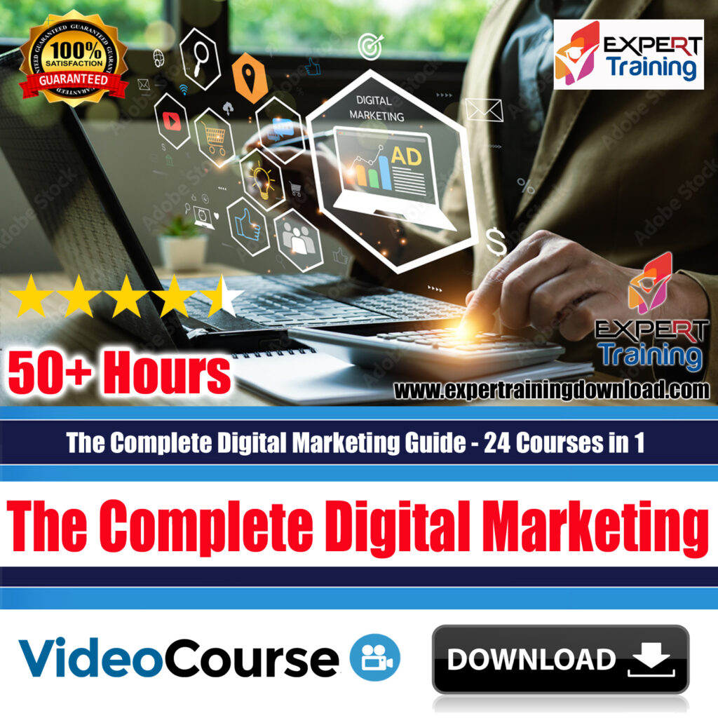The Complete Digital Marketing Guide - 27 Courses in 1 (2024) - Expert Training