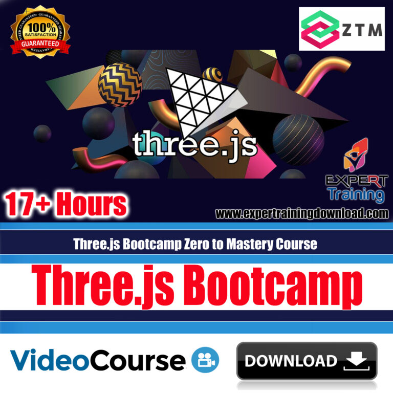 Three.js Bootcamp Zero to Mastery Course - Expert Training