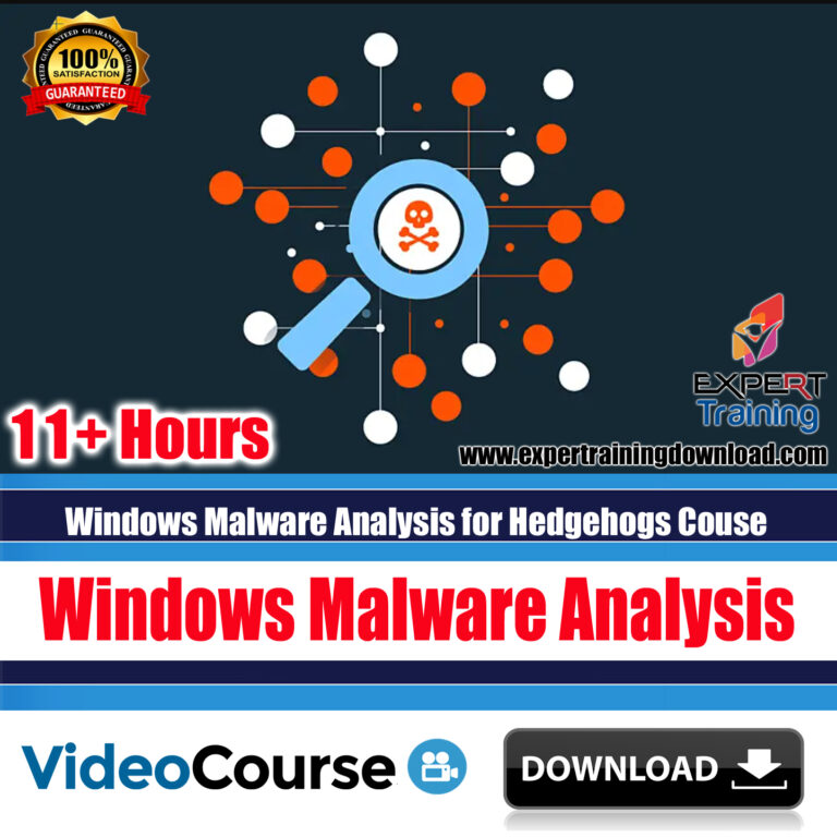 Windows Malware Analysis for Hedgehogs Couse - Expert Training