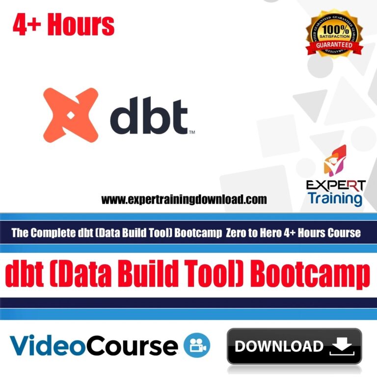 The Complete dbt (Data Build Tool) Bootcamp Zero to Hero 4+ Hours ...