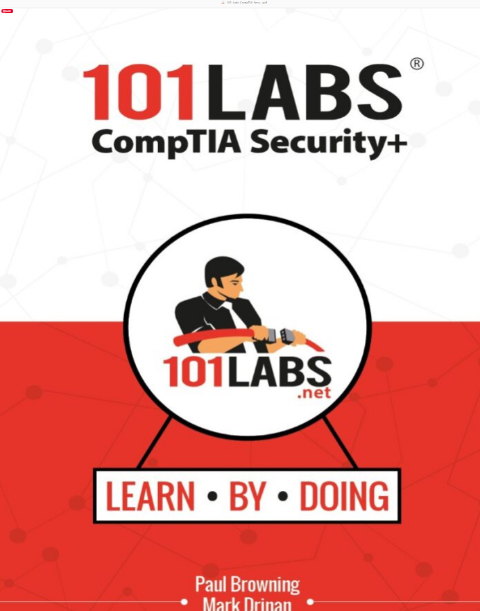 101-Labs-CompTIA-Security - Expert Training