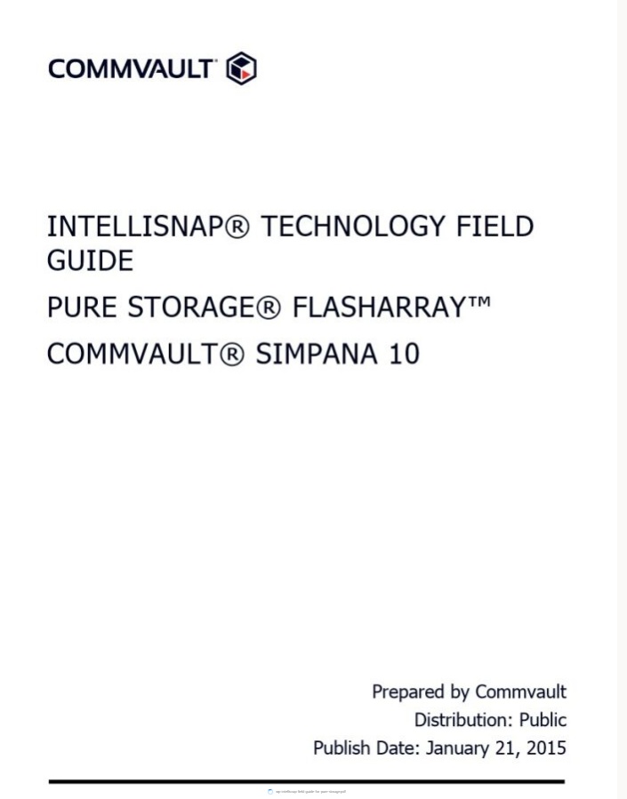 intellisnap-field-guide-for-pure-storage - Expert Training