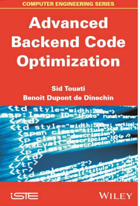 Advanced Backend Code Optimization-Wiley-ISTE (2014).pdf - Expert Training