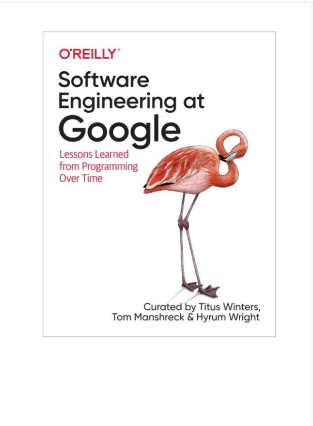 Software Engineering at Google (Hyrum Wright, Tom Manshreck, Titus Winters).pdf - Expert Training