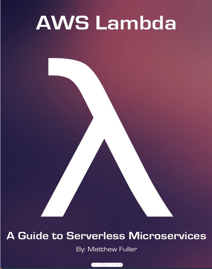 AWS Lambda. A Guide to Serverless Microservices - Expert Training