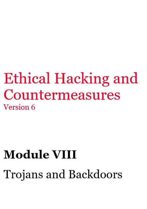 Module 08 Trojans and Backdoors.pdf - Expert Training