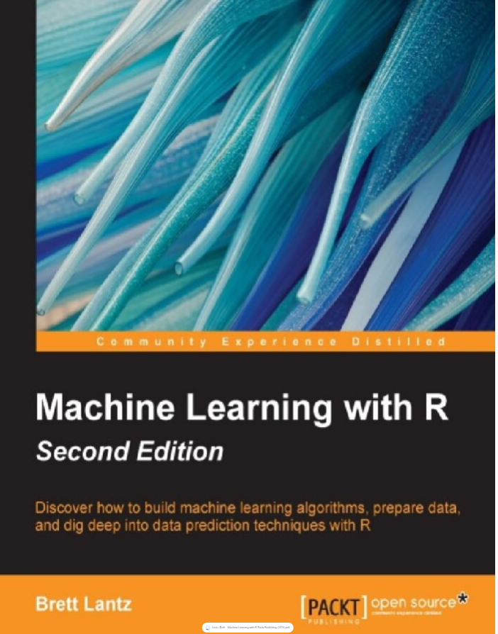 Machine Learning with R-Packt Publishing (2015).pdf - Expert Training