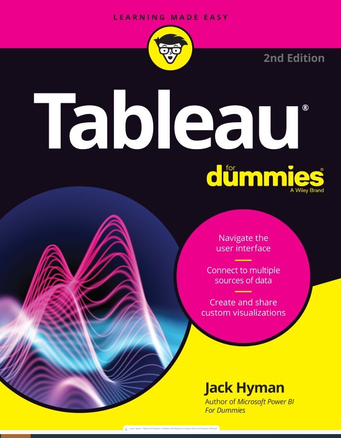Tableau For Dummies, 2nd Edition (For Dummies (Computer_Tech))-For ...