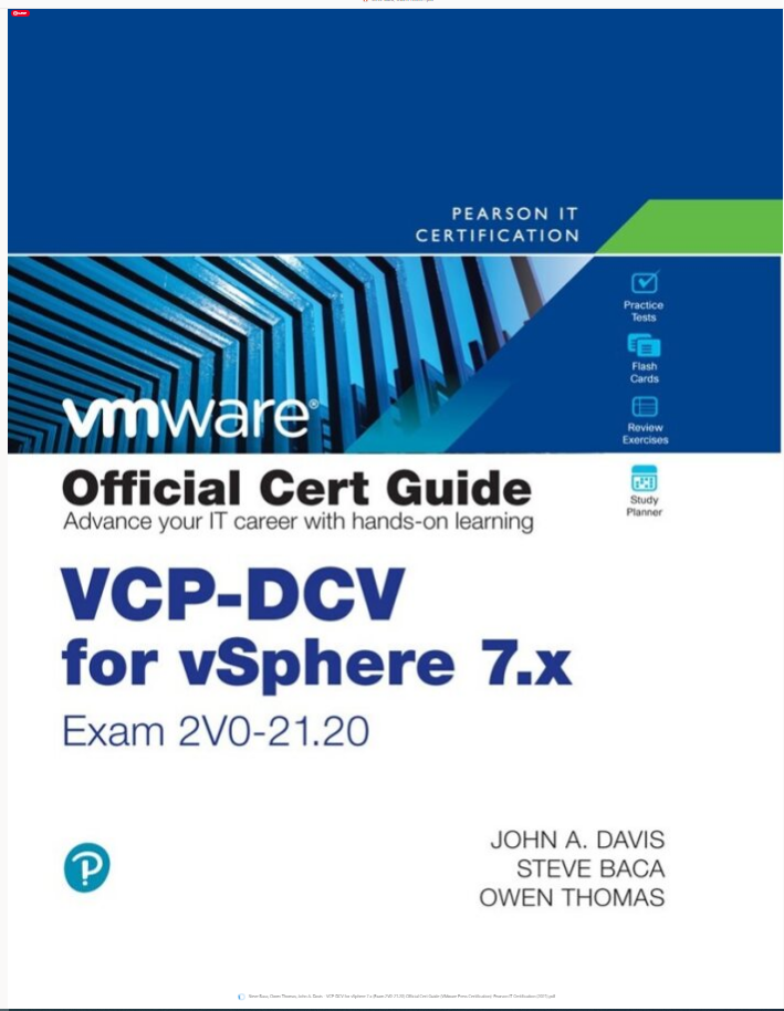 V Official Cert Guide (VMware Press Certification)-Pearson IT ...