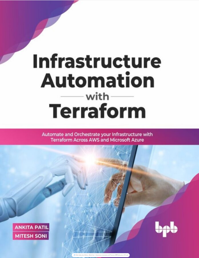 Infrastructure Automation With Terraform Bpb Publications 2022