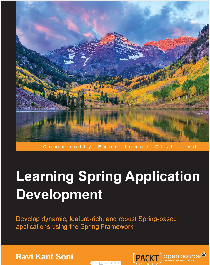 Learning Spring Application Development_ Develop dynamic, feature-rich, and robust Spring-based ...