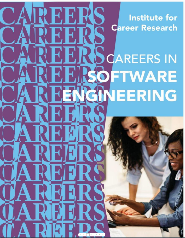 Careers in Software Engineering-Institute For Career Research (2021 ...