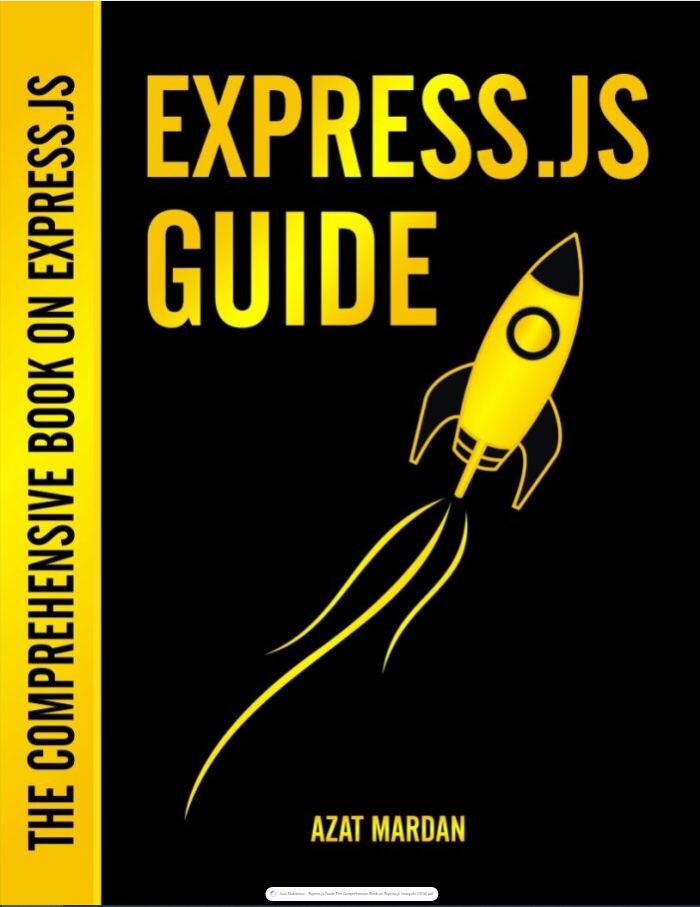 Express.js Guide The Comprehensive Book on Express.js-Leanpub (2014 ...