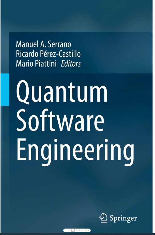 Quantum Software Engineering-Springer (2022) - Expert Training