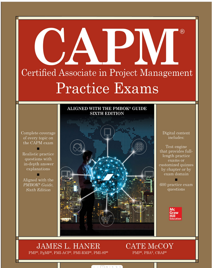 CAPM Certified Associate in Project Management Practice Exams-McGraw ...