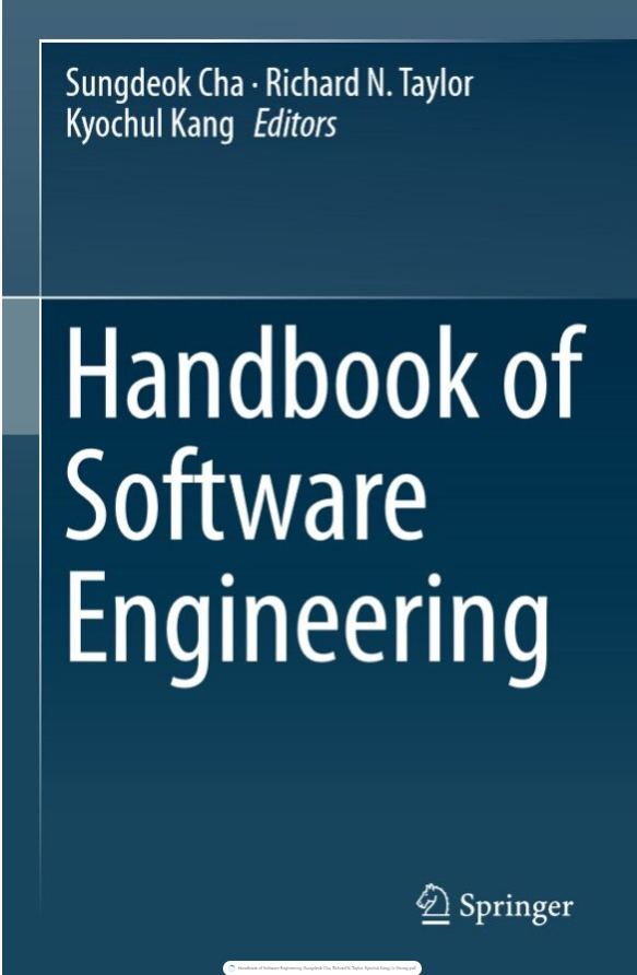 Handbook of Software Engineering - Expert Training