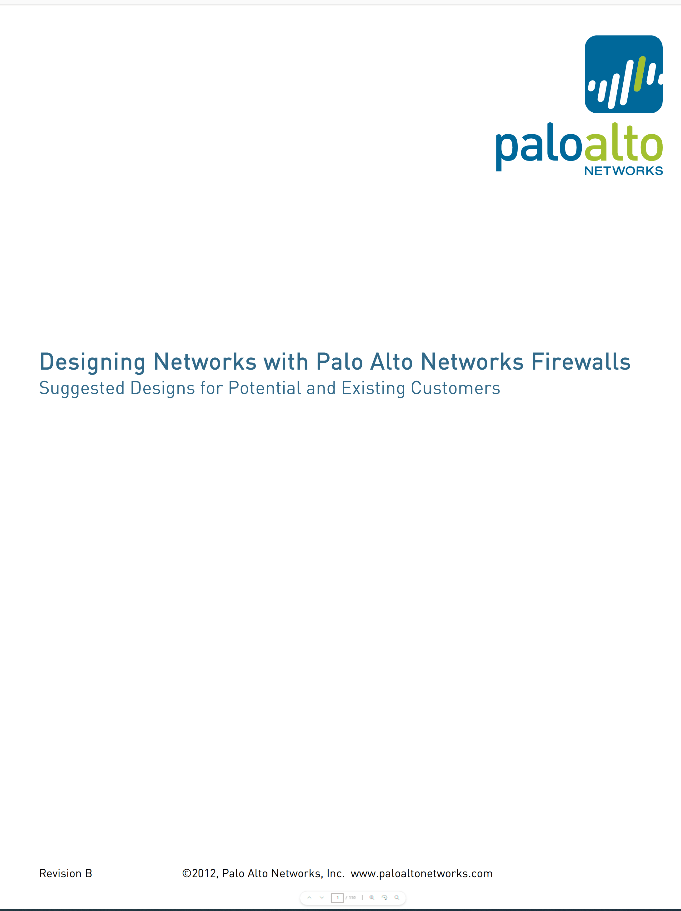 Designing Networks with Palo Alto Networks Firewalls - Expert Training