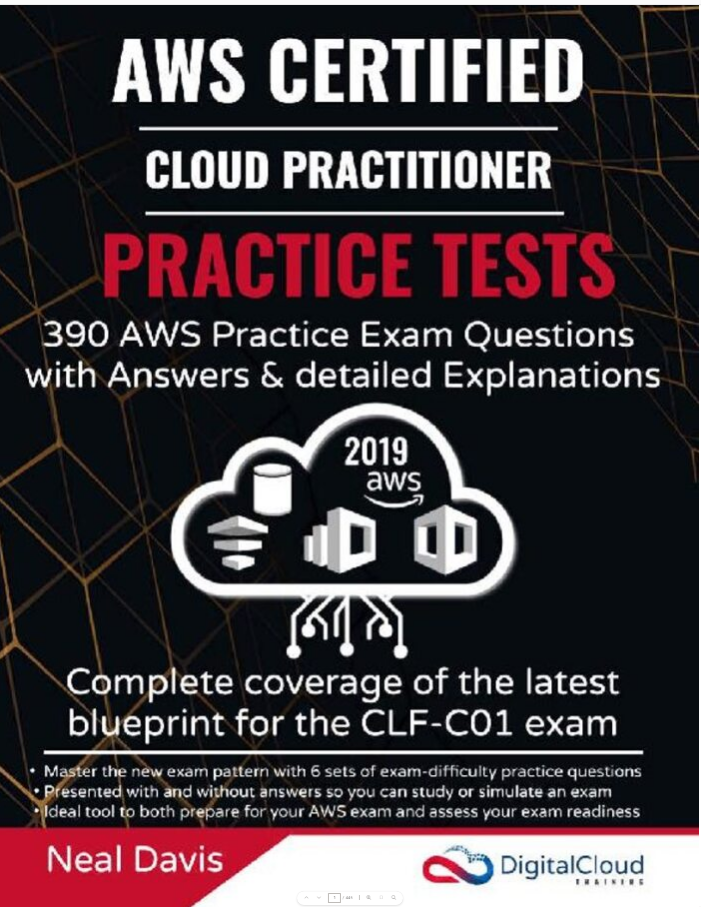 AWS Certified Cloud Practitioner Practice Tests 2019 390 AWS Practice ...