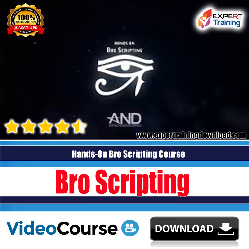 Bro Scripting Course - Expert Training Bro Scripting Course - Expert Training