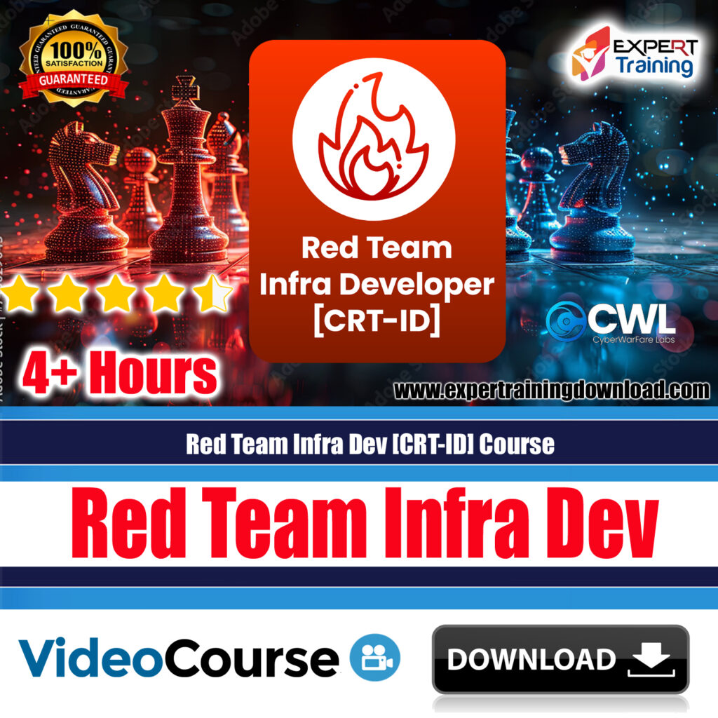 Red Team Infra Dev [CRT-ID] Course - Expert Training