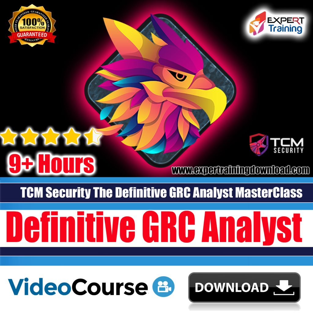 The Definitive GRC Analyst MasterClass - Expert Training